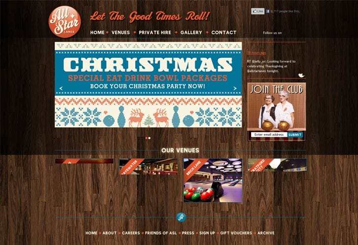 Inspiring Examples Of Retro Style Website Designs