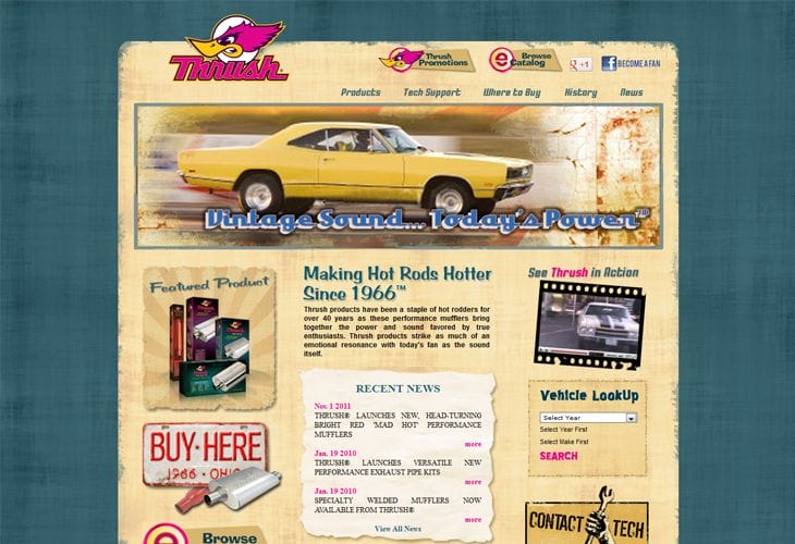 Inspiring Examples Of Retro Style Website Designs