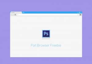 20 Free Web Browser Frame PSD Templates