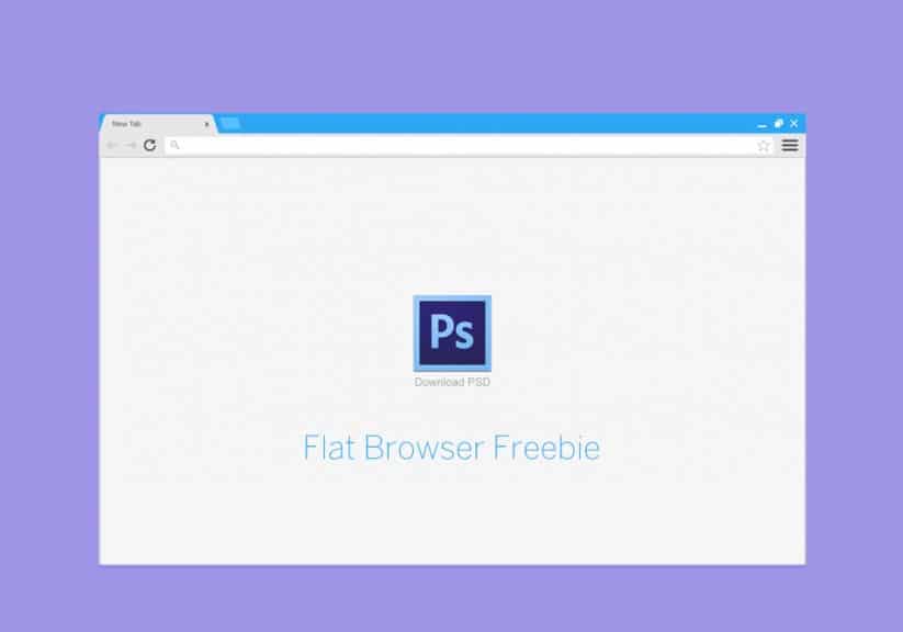 20 Free Web Browser Frame PSD Templates