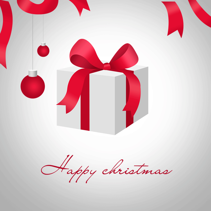 Free Download Christmas Card Elements PSD - Freebie No: 12