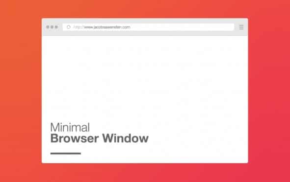 20 Free Web Browser Frame PSD Templates