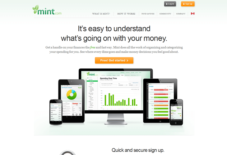 30 Beautiful Designs With Monochromatic Website Designs