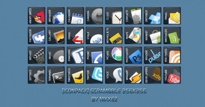 20 Beautiful Icon Sets For Android