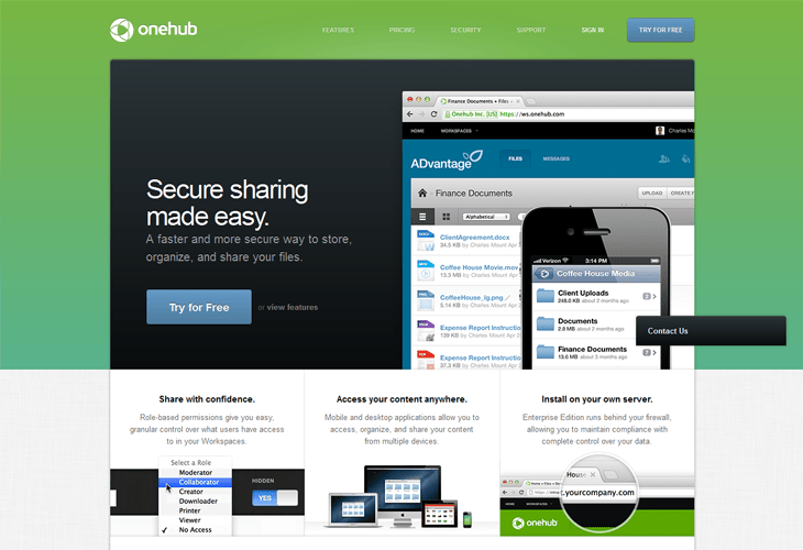 30 Inspirational Software And Application Websites