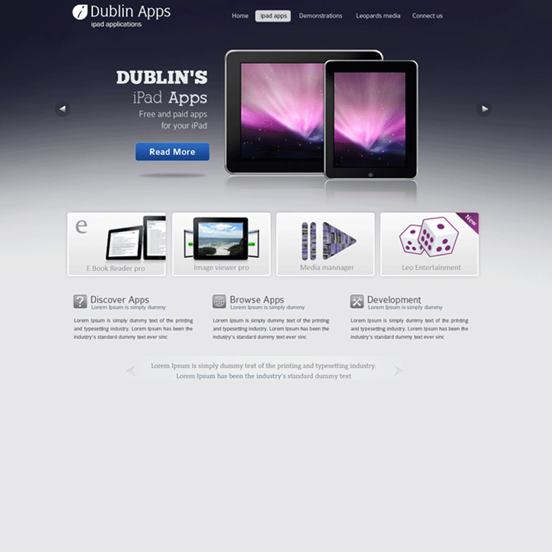 Well-Designed PSD Website Templates For Free Download