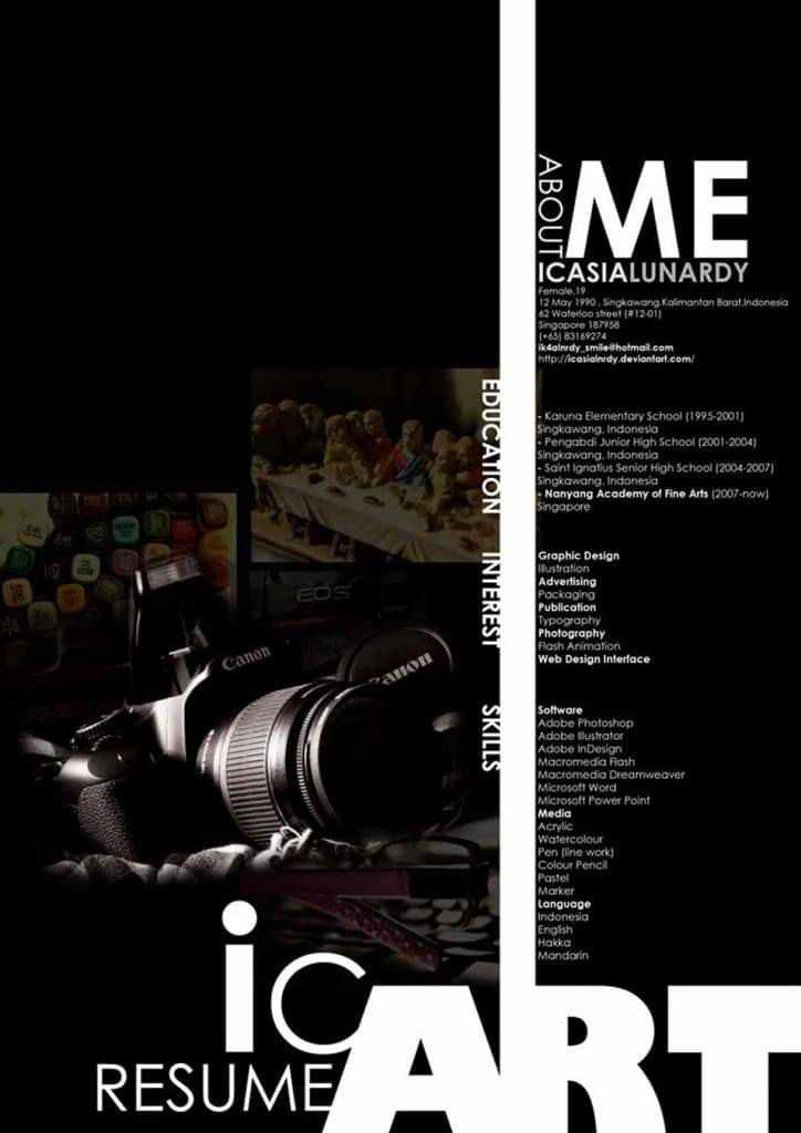 50 Creative CV/Resume Design Inspiration