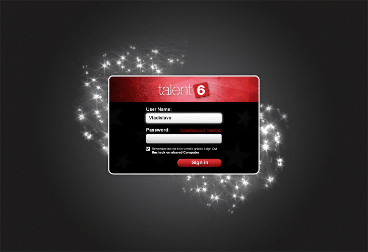 20 Beautiful Login Page/Form Designs Inspiration