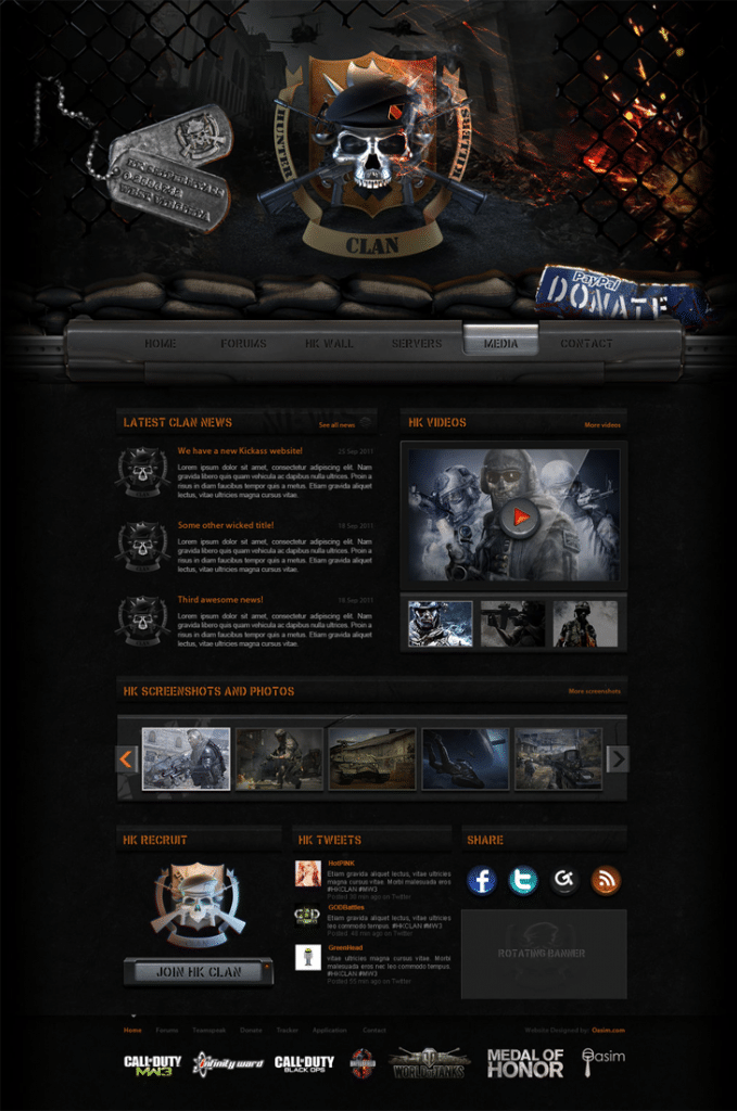 25 Awesome Game Website Designs For Your Inspiration