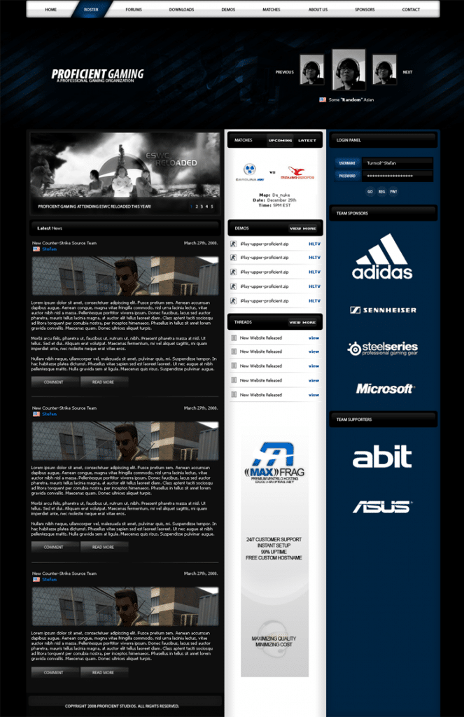25 Awesome Game Website Designs For Your Inspiration