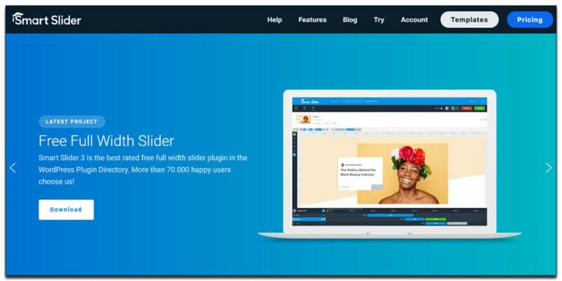 Beautiful Examples Of Sliders In Web Design