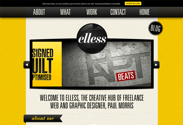 Beautiful Examples Of Sliders In Web Design