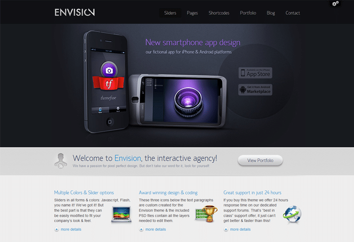 Beautiful Examples Of Sliders In Web Design