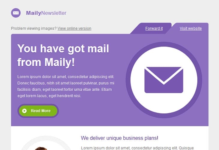 30 Beautiful Email Newsletter Designs For Inspiration