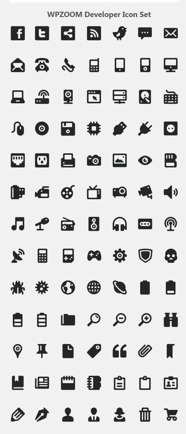 10 Free Icons For Web And User Interface Design