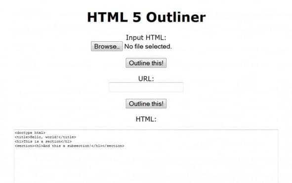 20 New Online HTML5 Tools For Web Designers