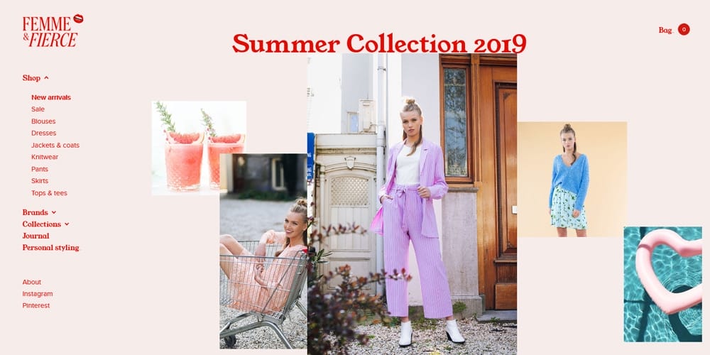 75 Beautiful Fashion Website Designs For Your Inspiration - Css Author