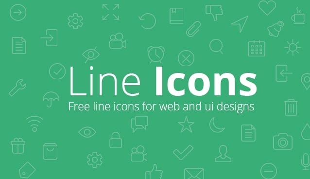 Line Icons « Free Line Icons for Web and UI Designs