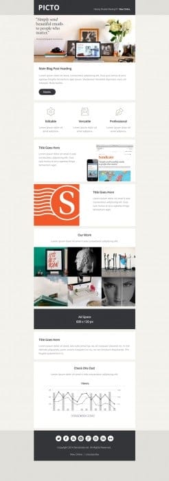 Best Free Email Newsletter Design Templates » Latest Collection