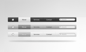 80+ Free Website Menu Navigation PSD Elements » CSS Author