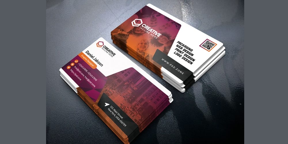 100+ Free Business Cards PSD » The Best of Free Business Cards