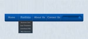 80+ Free Website Menu Navigation PSD Elements » CSS Author