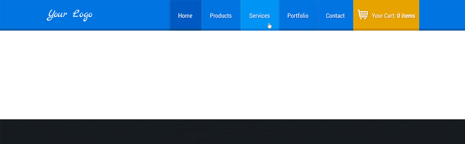80+ Free Website Menu Navigation PSD Elements » CSS Author