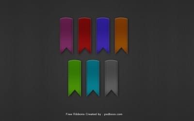 100+ Free Ribbons PSD & Vector Files For Your Designs » CSS Author