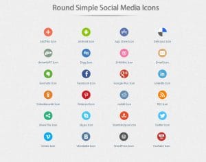 500+ High Quality Free Social Media Icon Sets