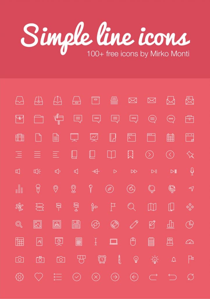 60+ Free Line Icon Sets › Free Icons » CSS Author