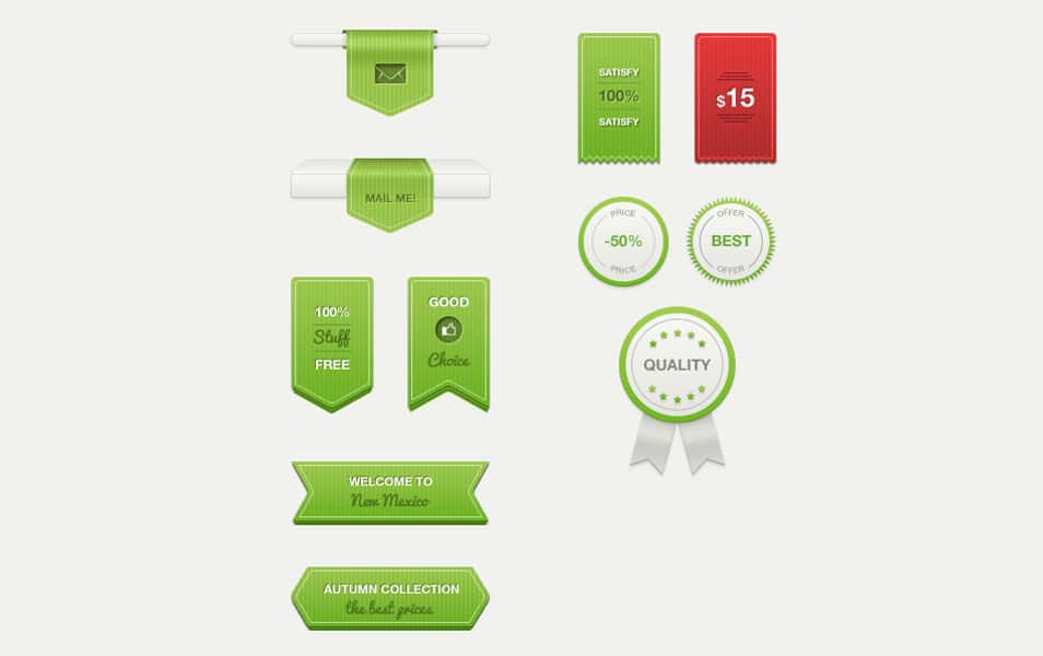 Collection Of Latest Free UI Elements - Css Author
