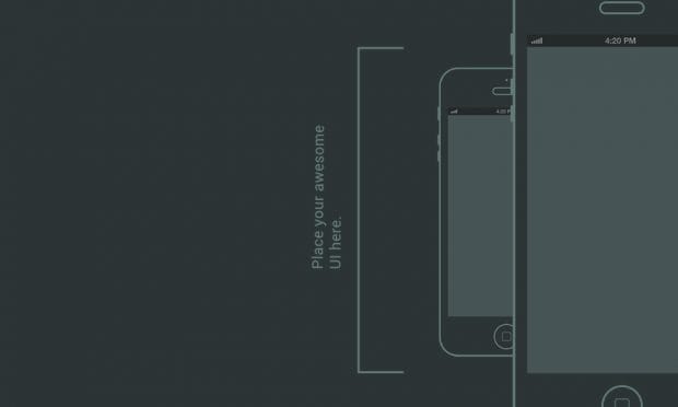 Latest Collection Of IPhone Wireframe PSDs › Wireframes » CSS Author