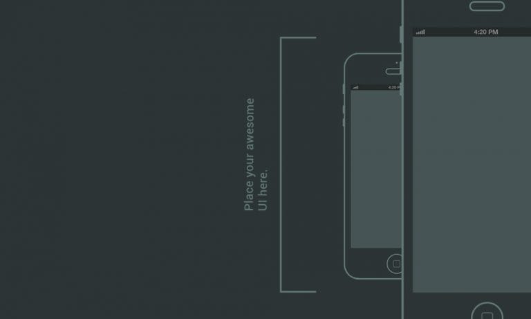 Latest Collection Of IPhone Wireframe PSDs › Wireframes » CSS Author
