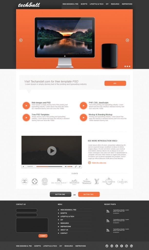 Latest Free Web Elements From January 2014 » CSS Author