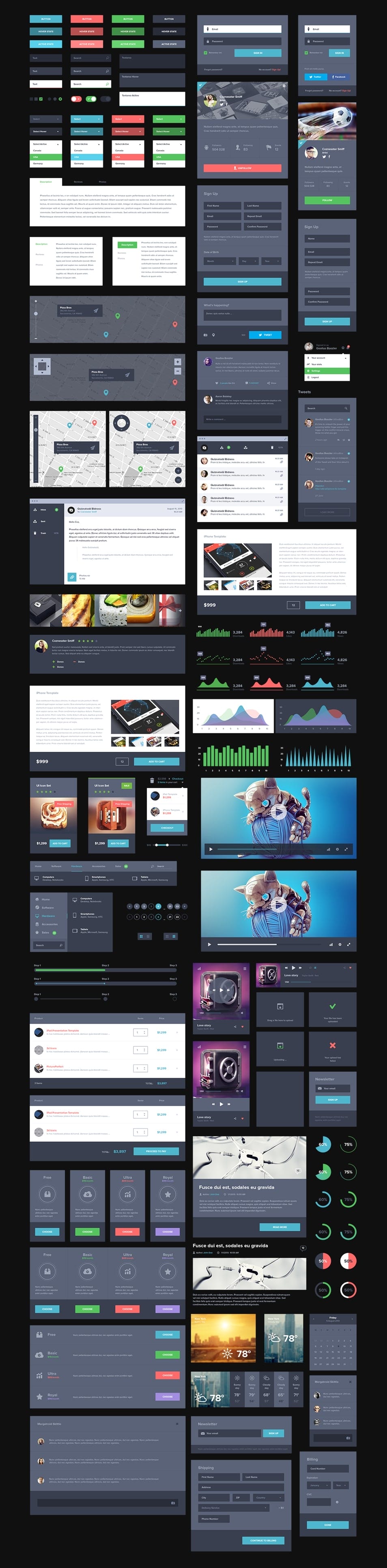 Latest Free Web Elements From February 2014 » CSS Author