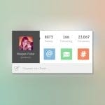 100 + Web Widget Designs PSD - CSS Author