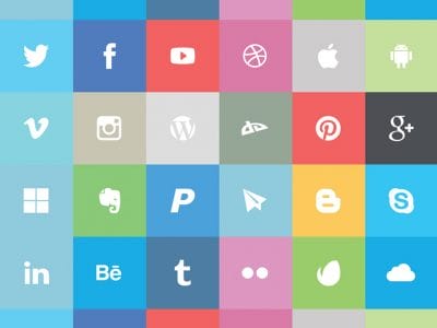 180+ Free Flat Icon Sets - CSS Author