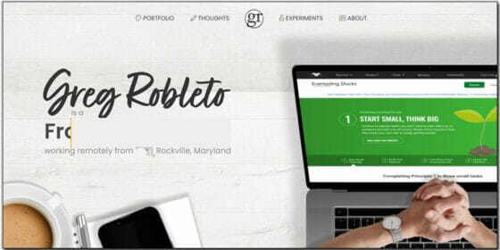 50 Web Designs Based On Desk Top View - CSS Author