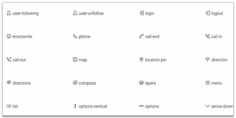 Best Free Line Icon Fonts » CSS Author