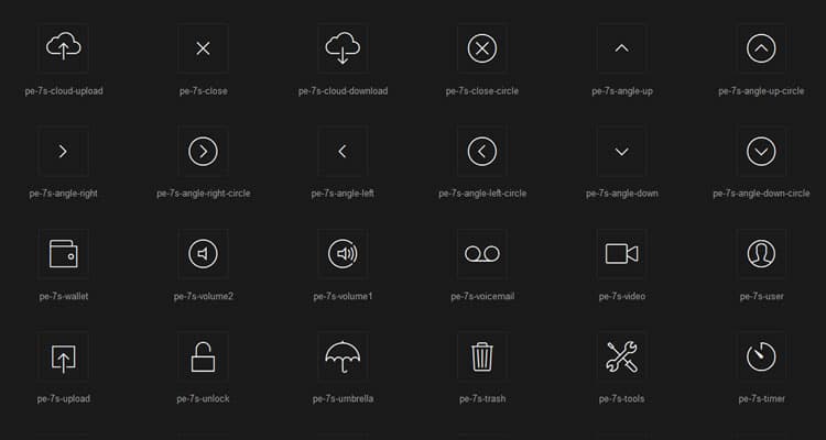 Best Free Line Icon Fonts » CSS Author