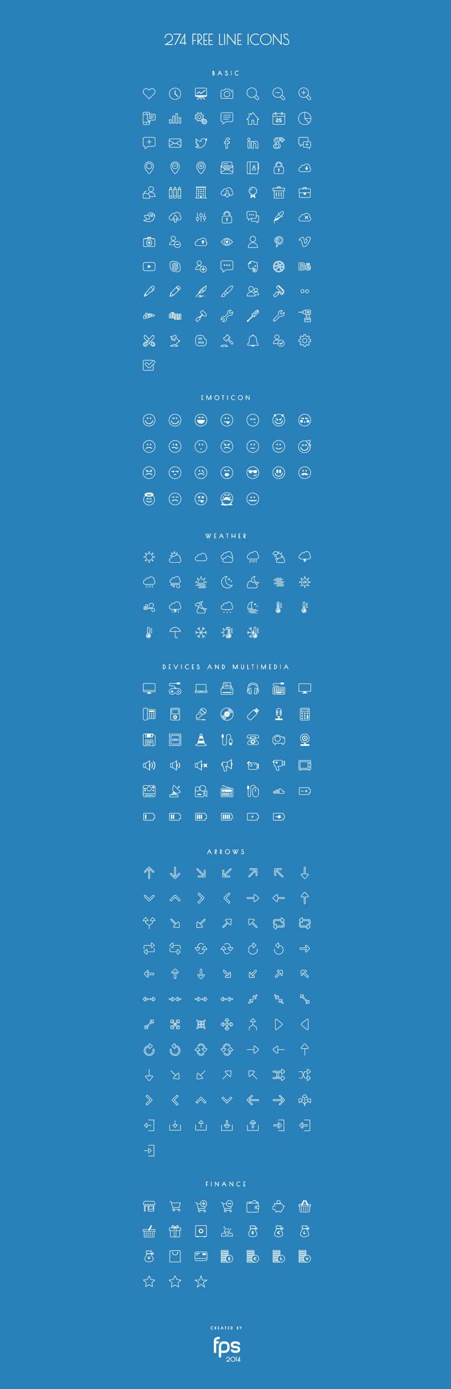 Best Free Line Icon Fonts » CSS Author