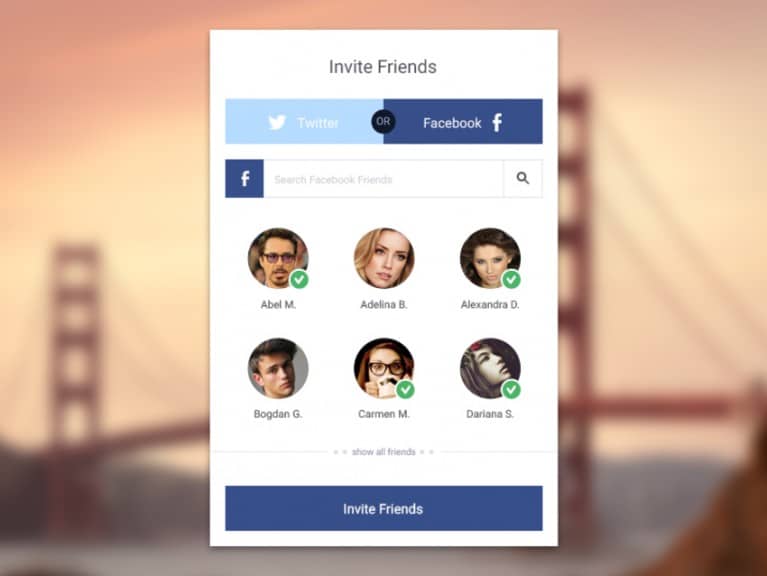 100 + Web Widget Designs PSD - CSS Author