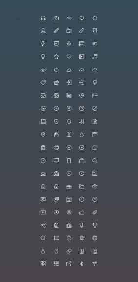 250+ Ultimate Collection Of Free Line Icon Sets » CSS Author