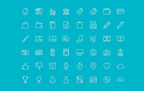 250+ Ultimate Collection Of Free Line Icon Sets » CSS Author