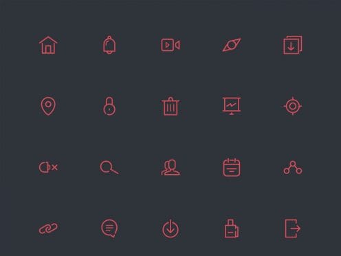 250+ Ultimate Collection Of Free Line Icon Sets » CSS Author
