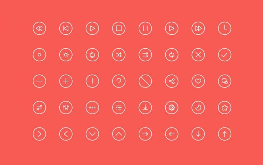250+ Ultimate Collection Of Free Line Icon Sets » CSS Author