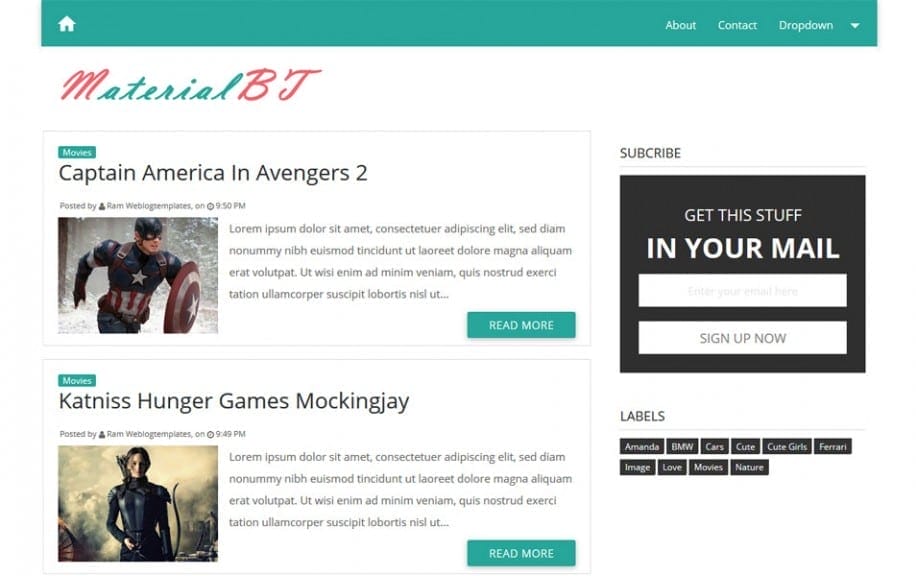 200+ Best Free Responsive Blogger Templates