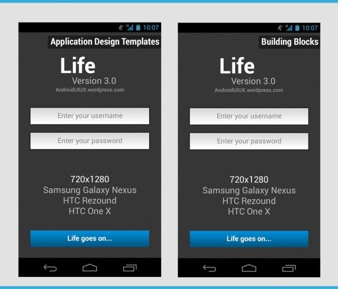 75+ GUI Templates For Android And IOS » CSS Author