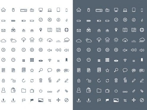50 + Latest Flat Vector Icons (Ai,EPS,SVG) » CSS Author