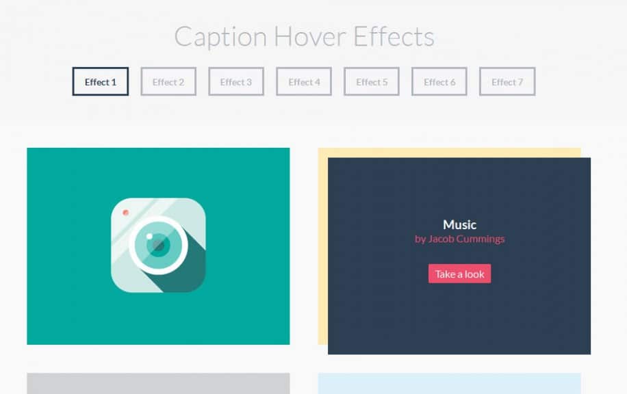 250 Jquery And Css3 Hover Effects Plugins And Tutorials